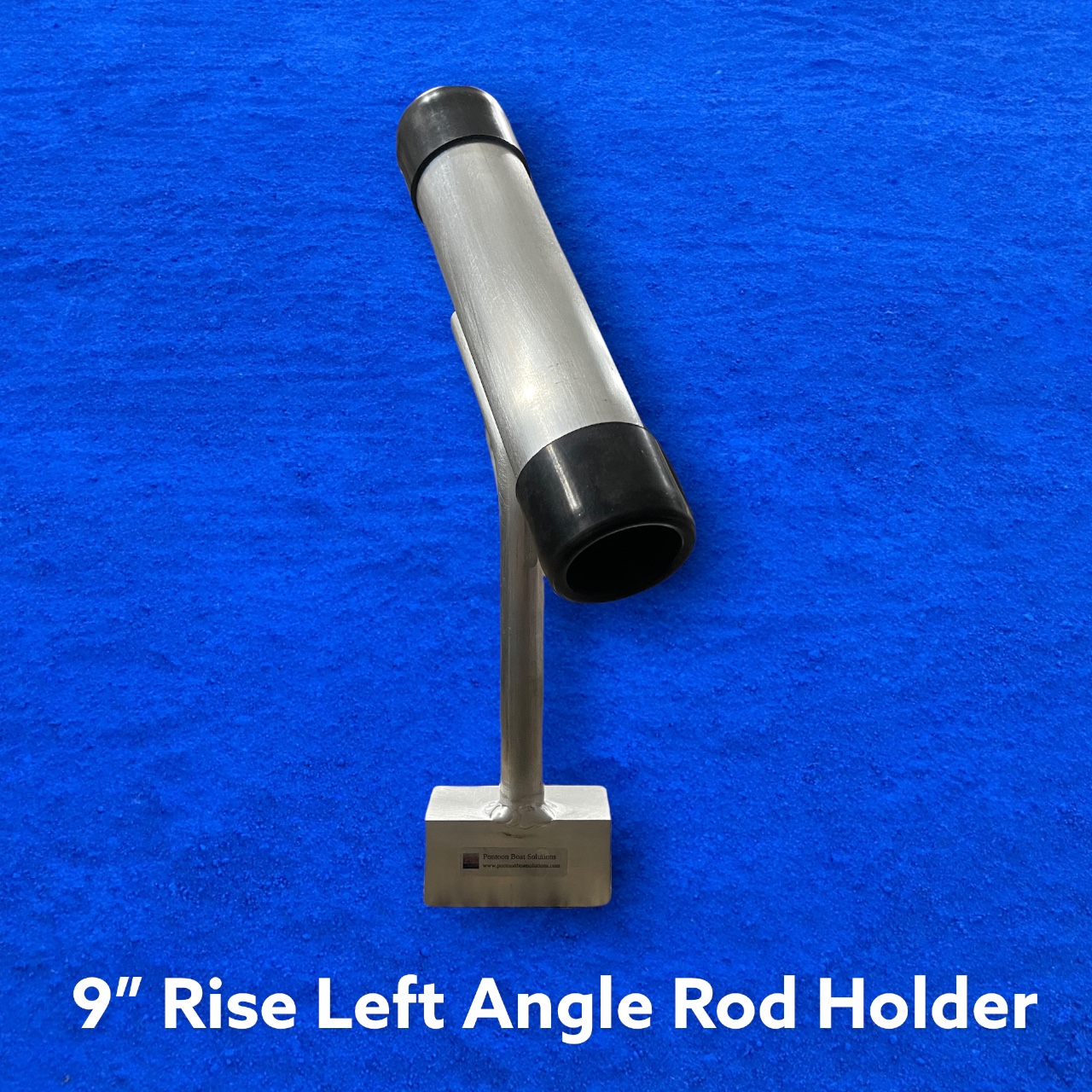 9″ Left Angle Pontoon Boat Fishing Rod Holder - Pontoon Boat Solutions ...
